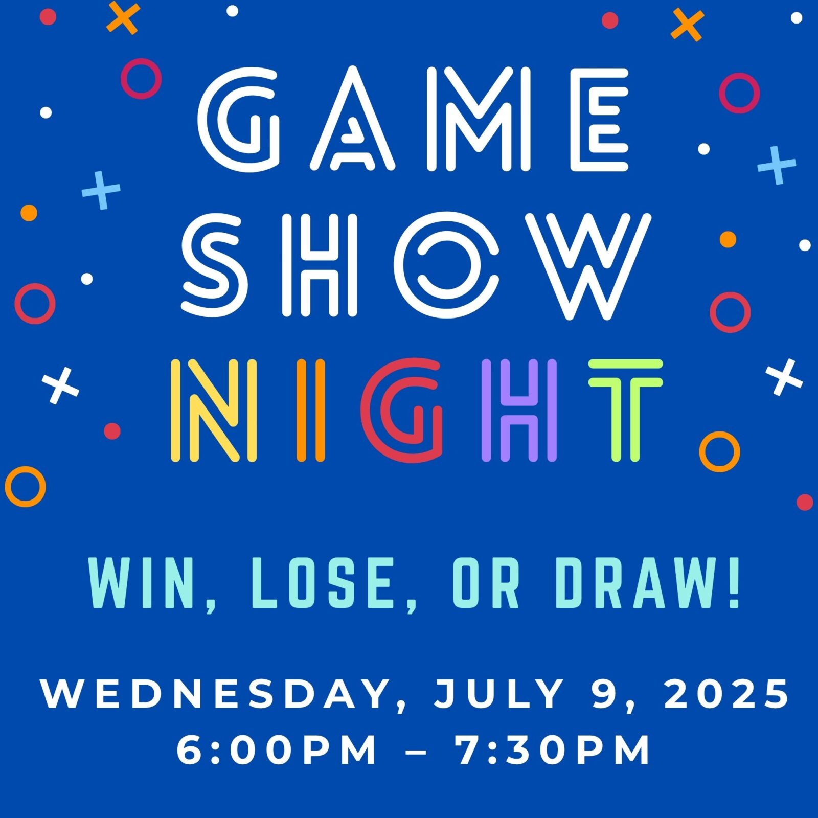 Game Show Night!